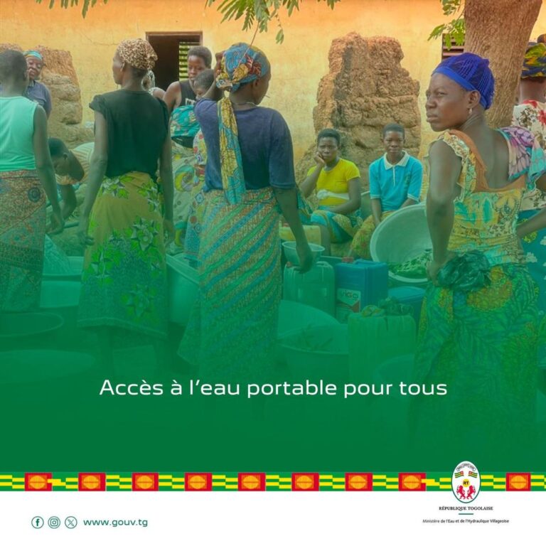 Progression de l’accès à l’eau potable au Togo - Ministère de l’Eau et ...